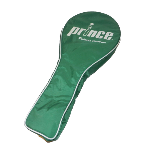 Vintage PRINCE Tennis Racquet Carry Bag Kelly Green Patricia Jacobson ...