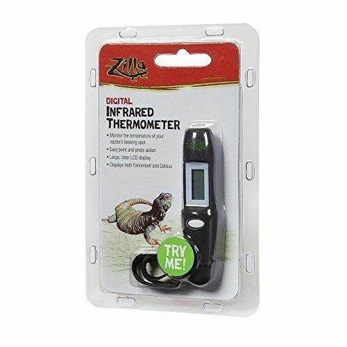 Zilla Reptile Digital Infrared Thermometer Mt100 - for sale online | eBay