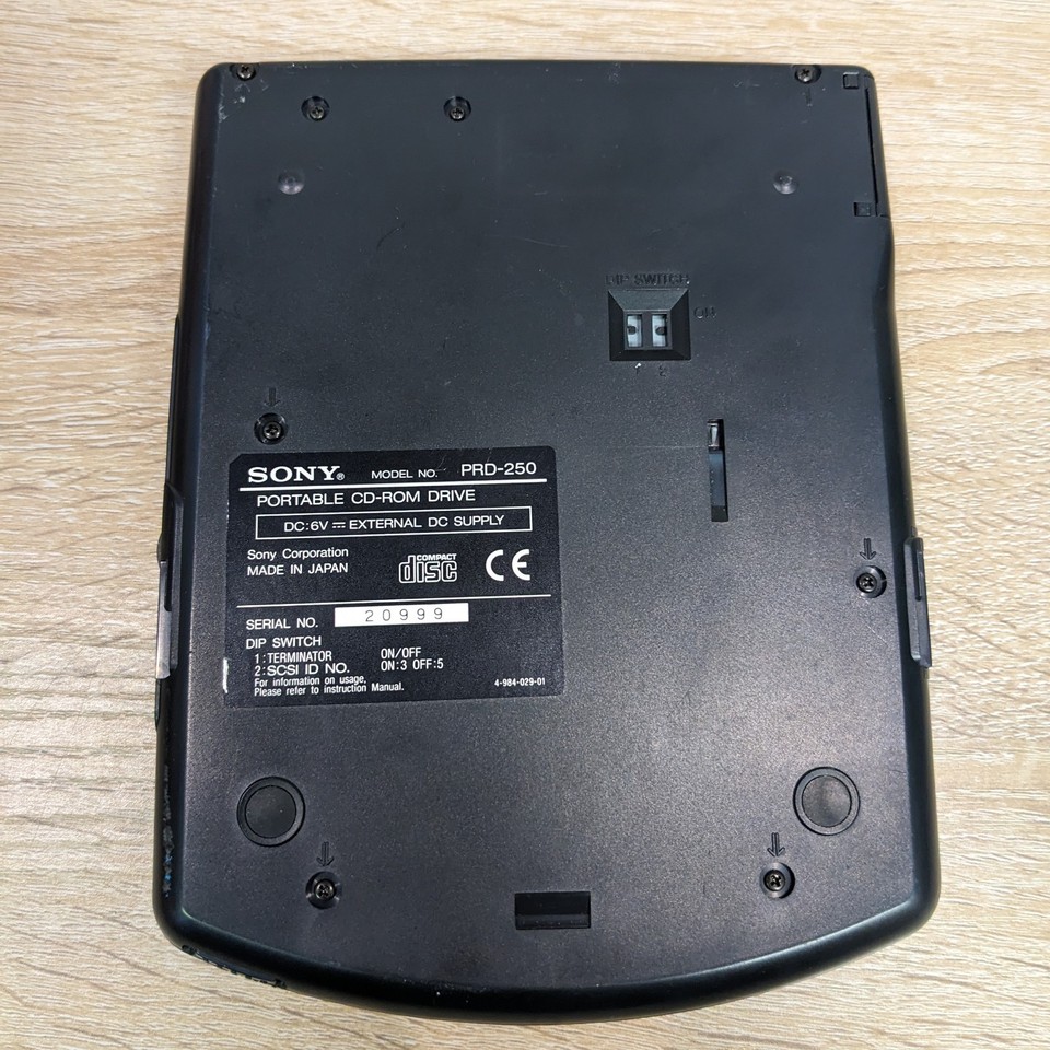 Sony CD-ROM/PLAYER Discman Portable MODEL PRD-250 Untested | eBay