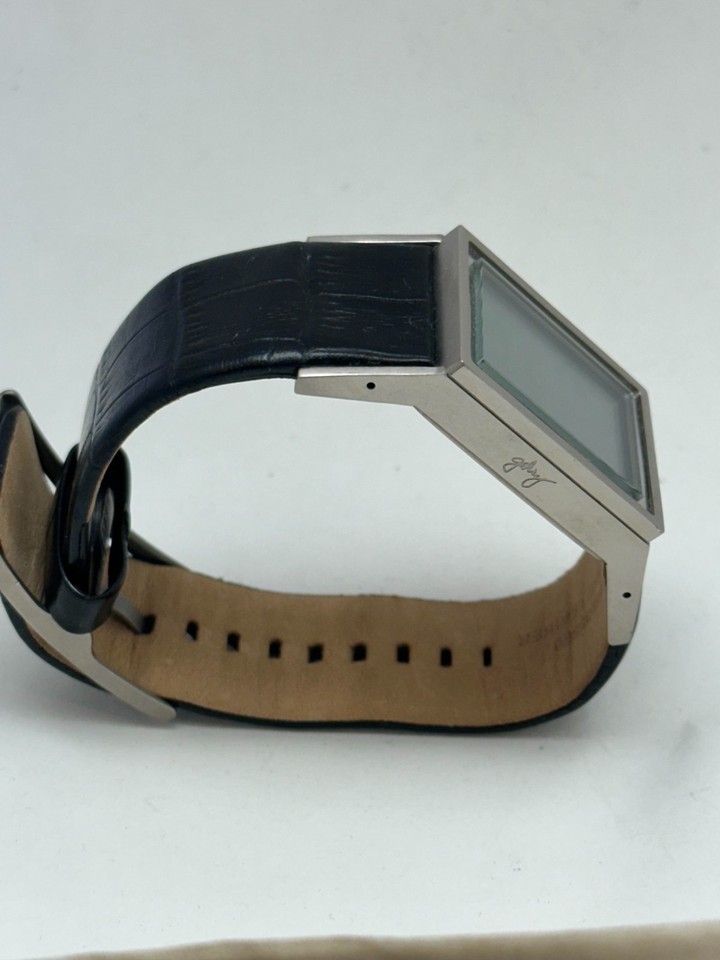 Frank Gehry with Fossil GH-2021 Titanium Case Collectible Wrist Watch ...