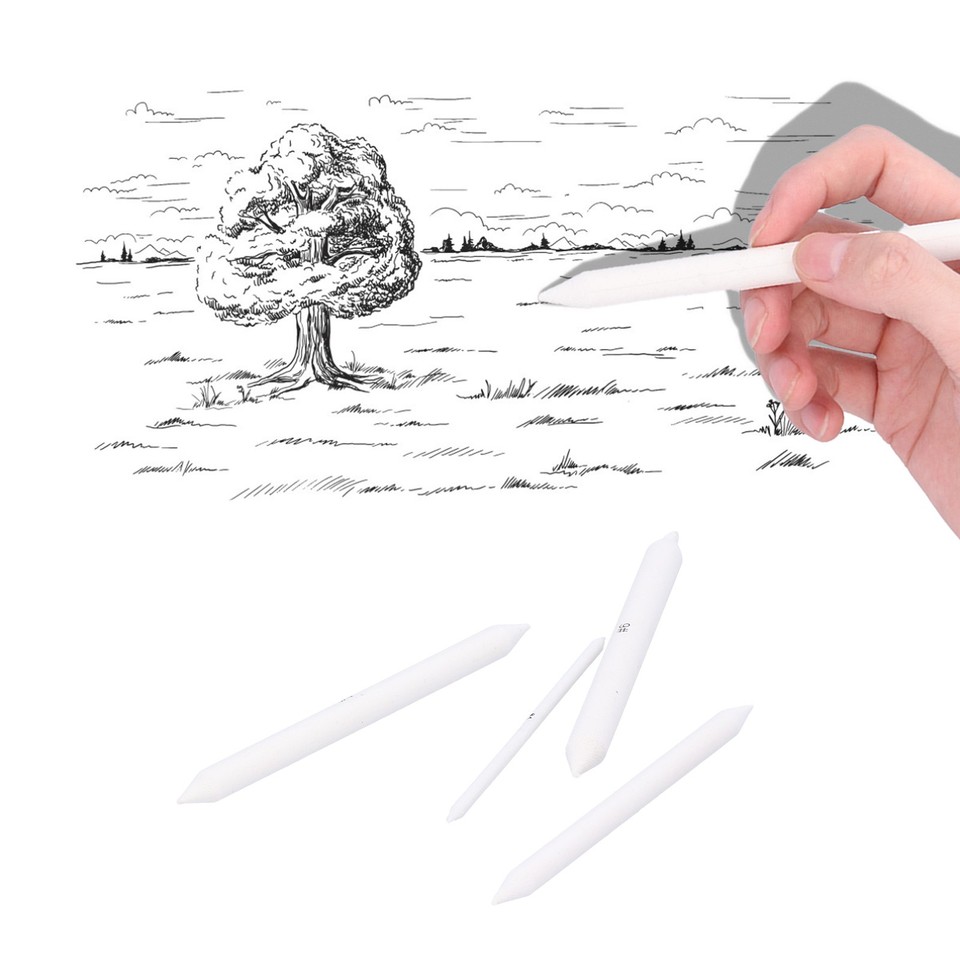 Blending Stumps And Tortillions Set Drawing Tool With 2Pcs Sandpaper ...