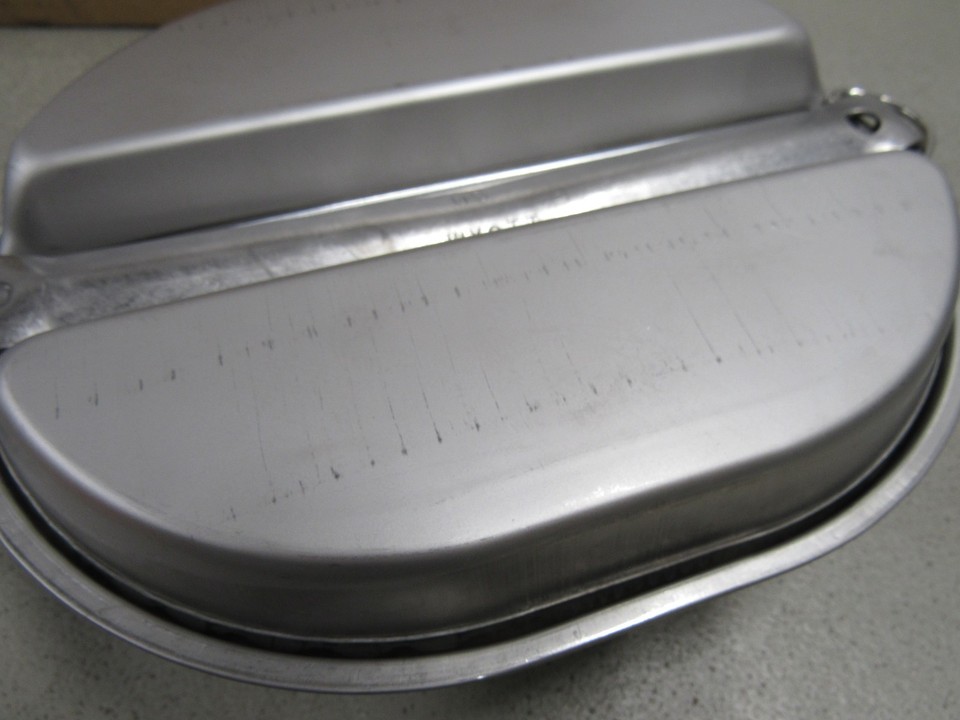 US Military Mess Kit Pan WYOTT 1991 Desert Storm Unused NOS SCUFFS QTY ...