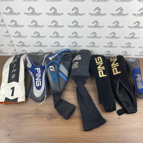 PING Golf Club Head Covers Driver Fairway Wood Hybrid Assorted Lot G2 ...