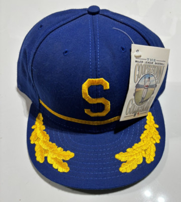 SEATTLE PILOTS 1969 COOPERSTOWN COLLECTION VINTAGE MLB BASEBALL CAP/HAT ...
