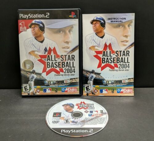 All-Star Baseball 2004 (Sony PlayStation 2, 2003) PS2 Complete ...