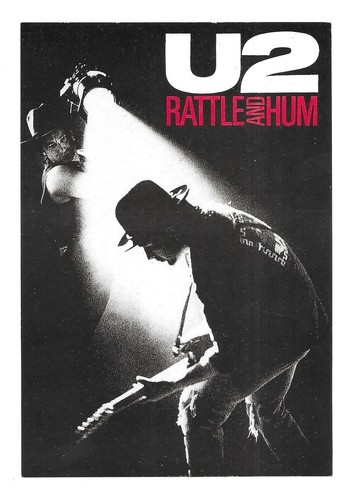 RARE / CARTE POSTALE - U2 / POSTCARD POSTKARTE CARTOLINA CARTA POSTAL ...