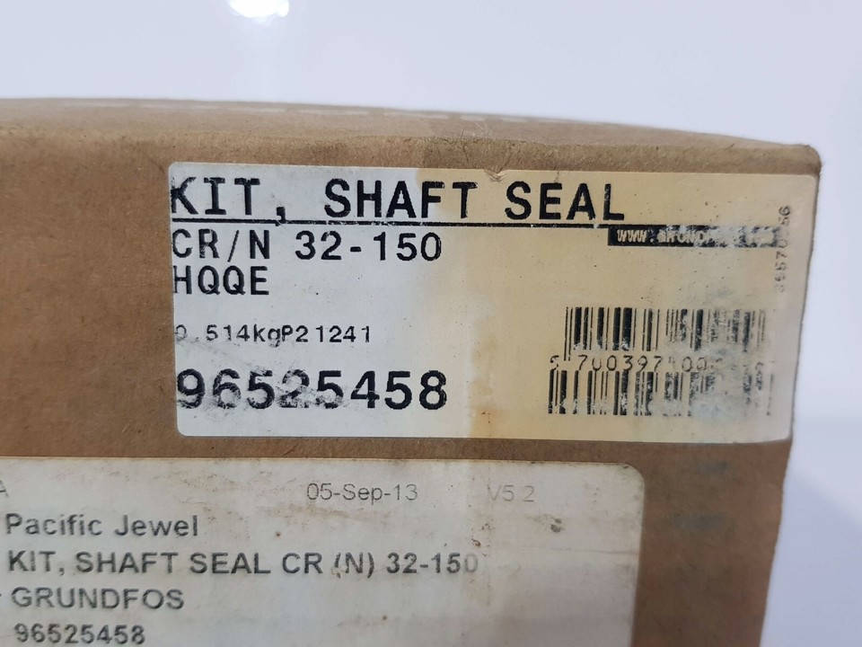 GRUNDFOS 96525458 SHAFT SEAL KIT CR(N)32-150 HQQE | eBay