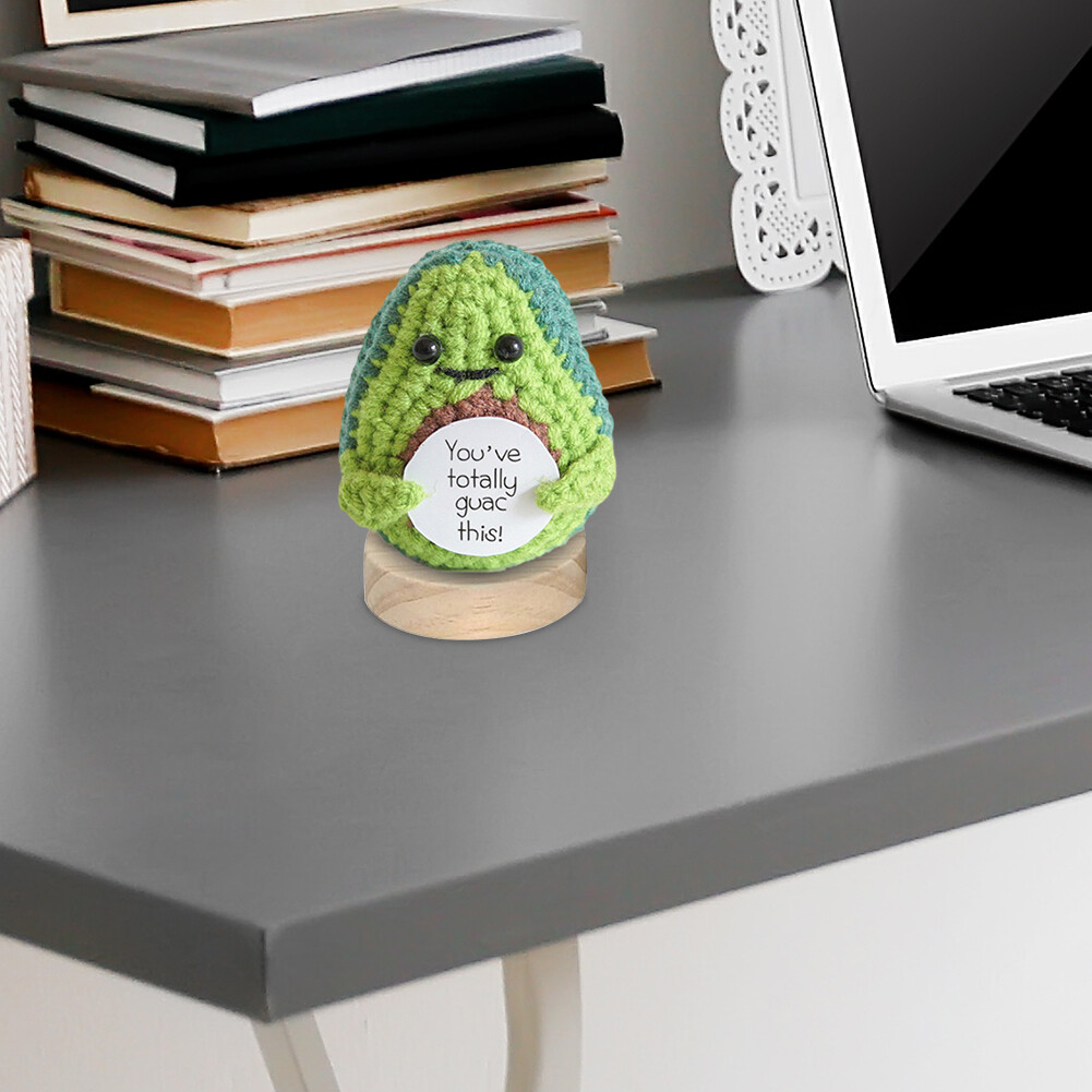 Funny Positive Toys Creative Knitting Inspired Toy for Home Decor ...