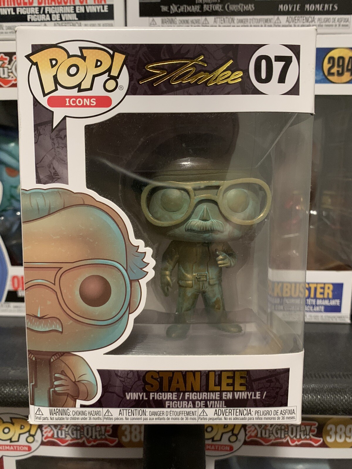 Funko Pop 07 Stan Lee (minor damage on box) 889698407441| eBay