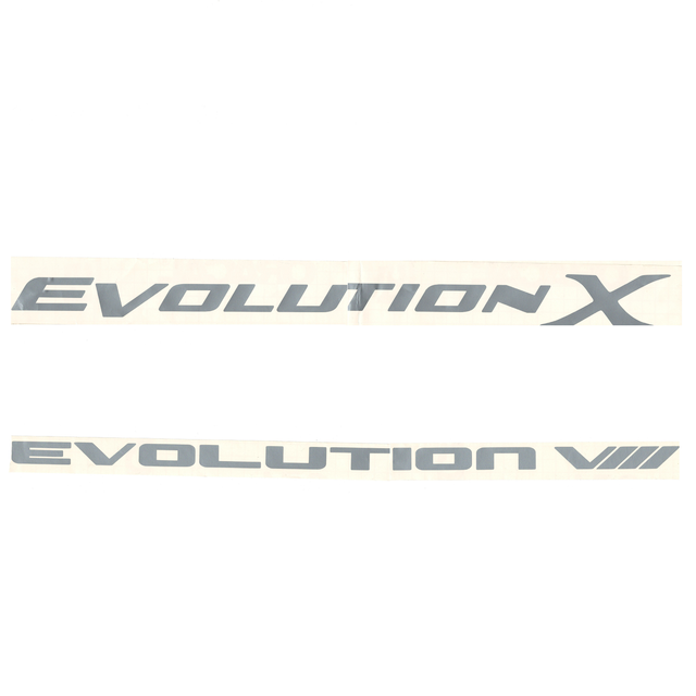 Vinyl Racing Decal Sticker For Evolution Compatible w/ Mitsubishi ...