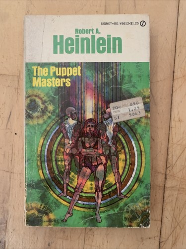 The Puppet Masters by Robert A Heinlein -1951 Paperback | eBay