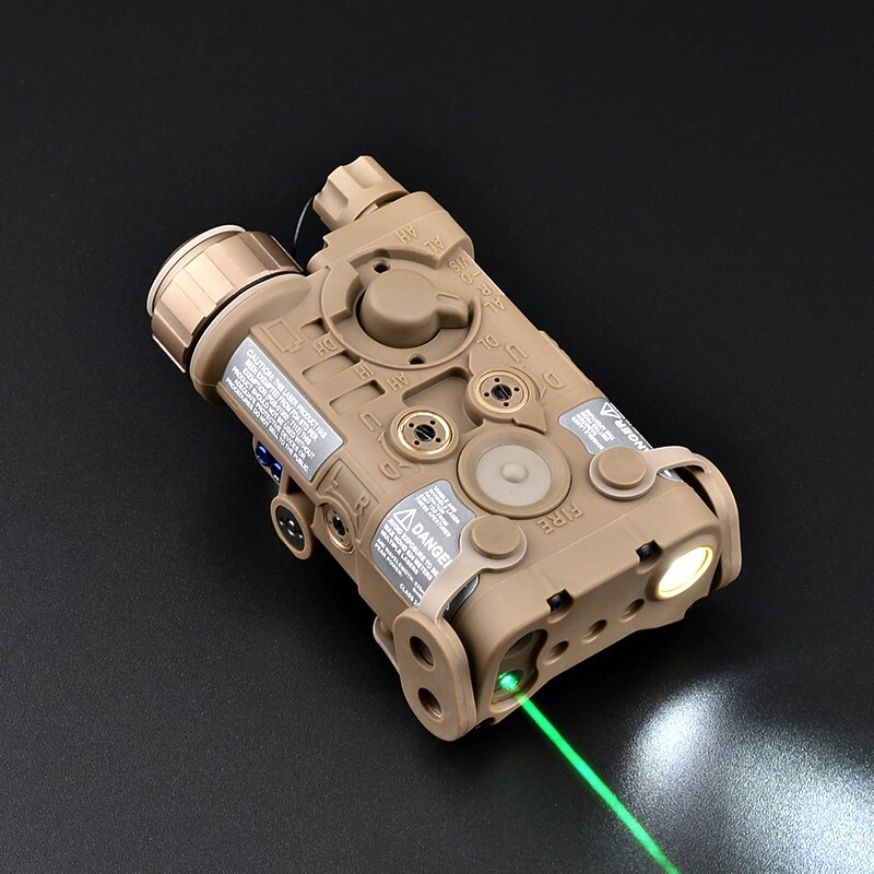 Tactical NGAL Hunting Laser Red Green Blue IR Laser Sight Nylon LED ...