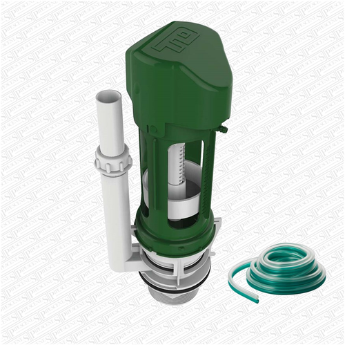 TD Green Toilet Flush Valve Pneumatic Air Push Toilet Syphon Dual Flush ...