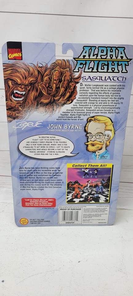 TOYBIZ MARVEL ALPHA FLIGHT Sasquatch and Vindicator ACTION FIGURES A5 ...