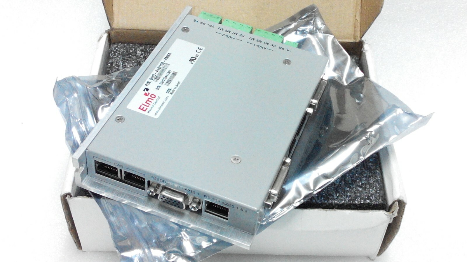 ELMO MOTION CONTROL DUO-A10/100-AMBA TWO-AXIS SERVO DRIVE #FREESHIP for ...