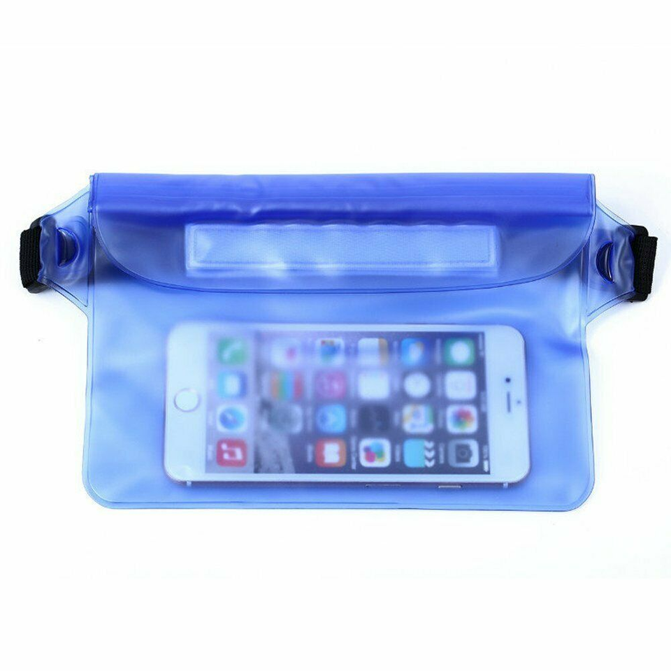 Waterproof Pouch Underwater Swimming Phone Pocket Dry Bag Fanny Pack ...
