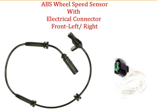 ABS Wheel Speed Sensor W/Connector Rear L/R Fits OEM# 34526791226 BMW ...