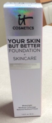 IT Cosmetics Your Skin But Better Foundation Skincare Deep Cool 62 New ...