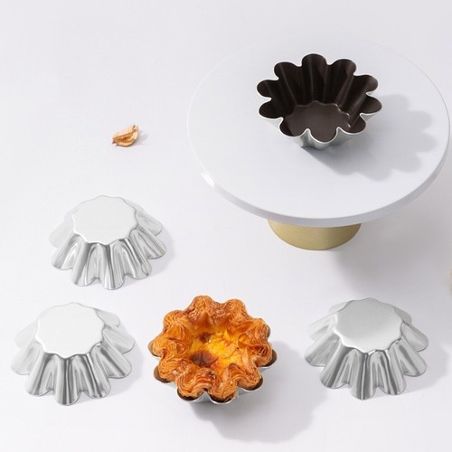 Mini Pudding Cup Molds Non-Stick Baking Mold Eggs Tart Molds Bread ...