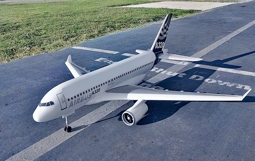 Airbus A320 48" WS EDF RC Airplane Kit Laser Cut Balsa Ply & Short Kit ...
