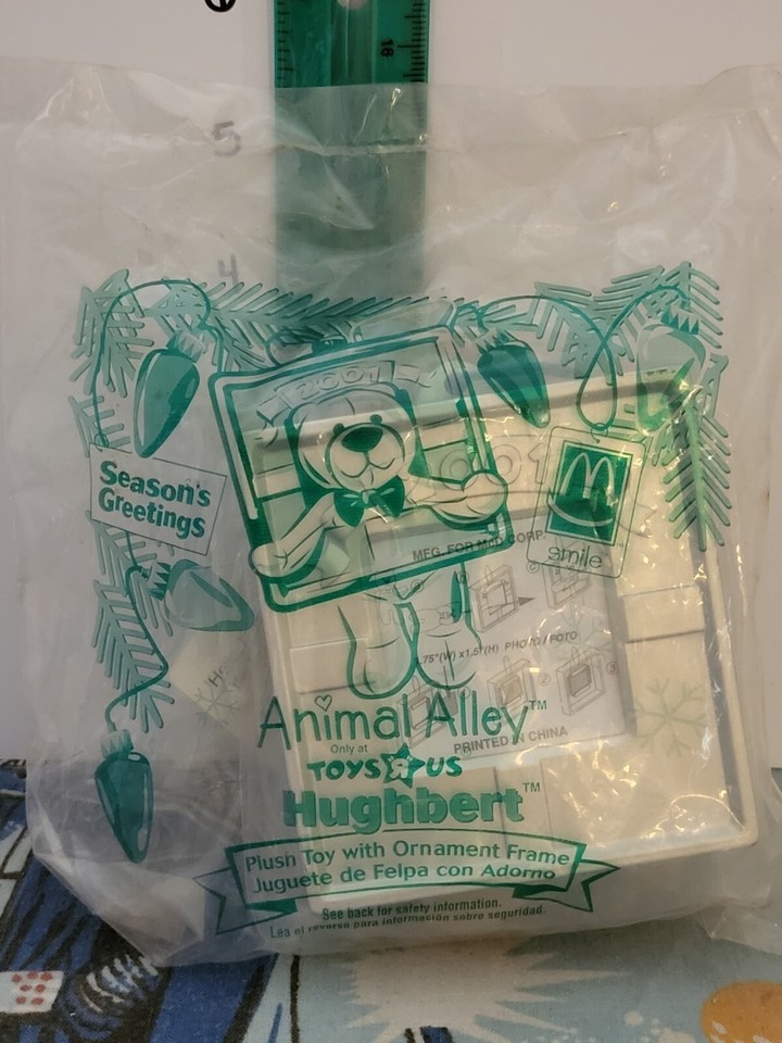 McDonald's Toys R Us Animal Alley "Hughbert" Xmas ornament | eBay
