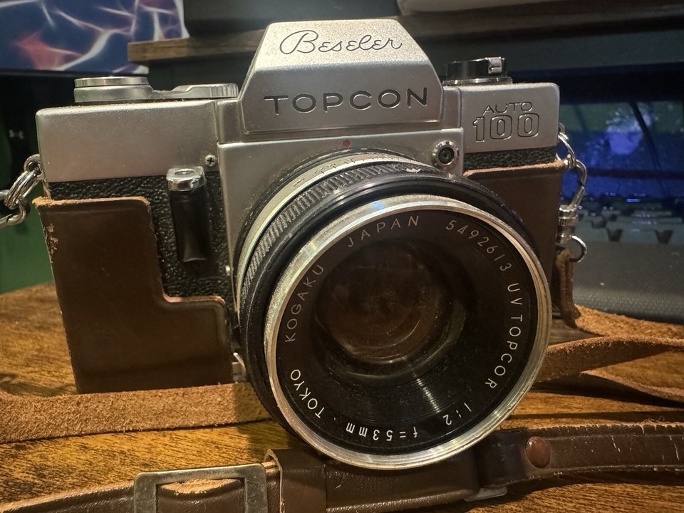 Beseler Topcon Vintage Camera UNTESTED | eBay