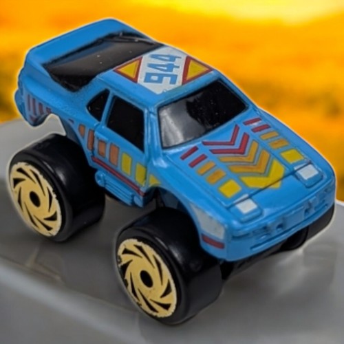 Vintage 1987 Micro Machines Porsche 944 Blue Diecast Car Rare Road ...
