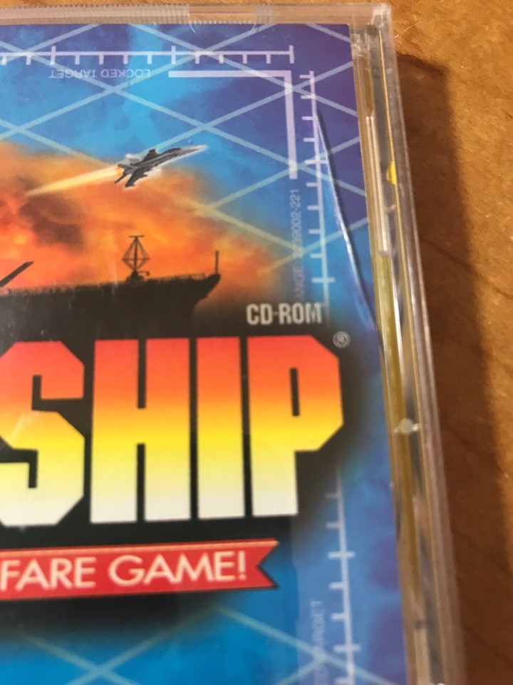 Battleship (Windows PC, 1997) Classic Naval War Game HASBRO INTERACTIVE ...