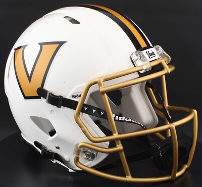 VANDERBILT COMMODORES NCAA Riddell Speed Full Size AUTHENTIC Football ...