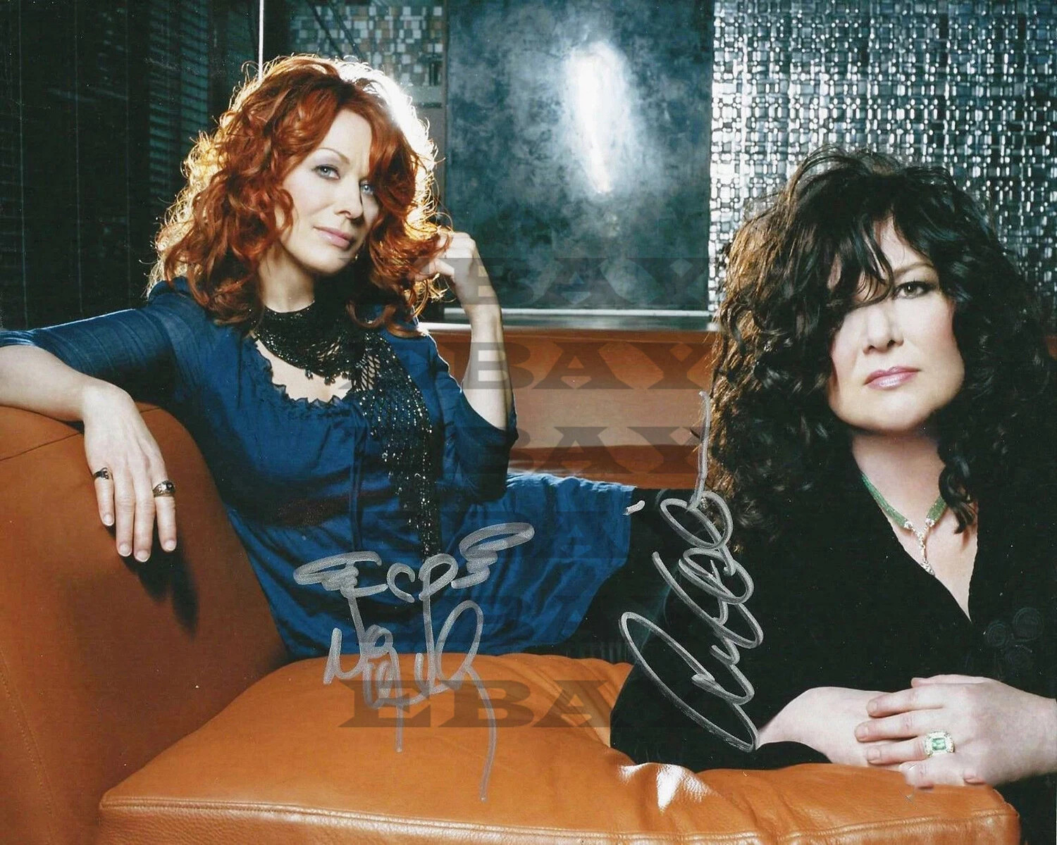 Heart band Ann & Nancy Wilson 8x10 Autographed Signed Photo Reprint | eBay