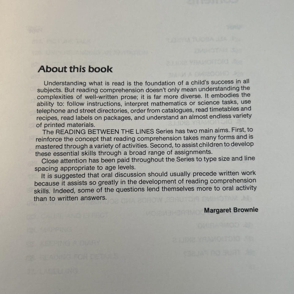 Reading Comprehension - Reading Between The Lines | eBay