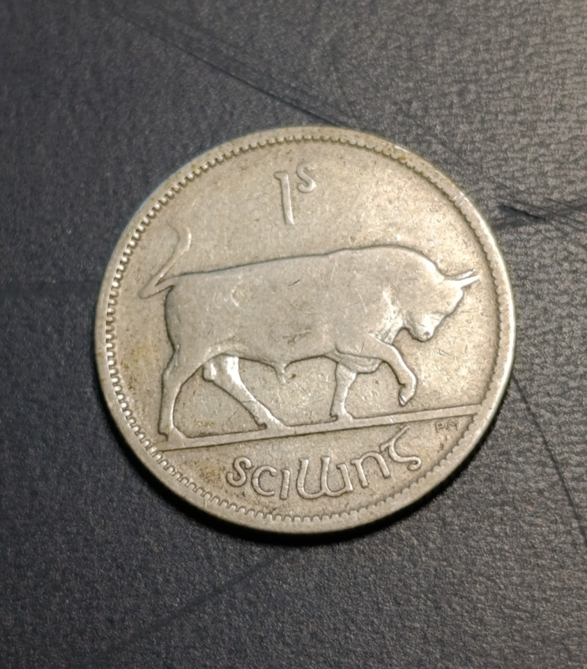 1928 Ireland Silver Shilling coin - Key date - #N10 | eBay