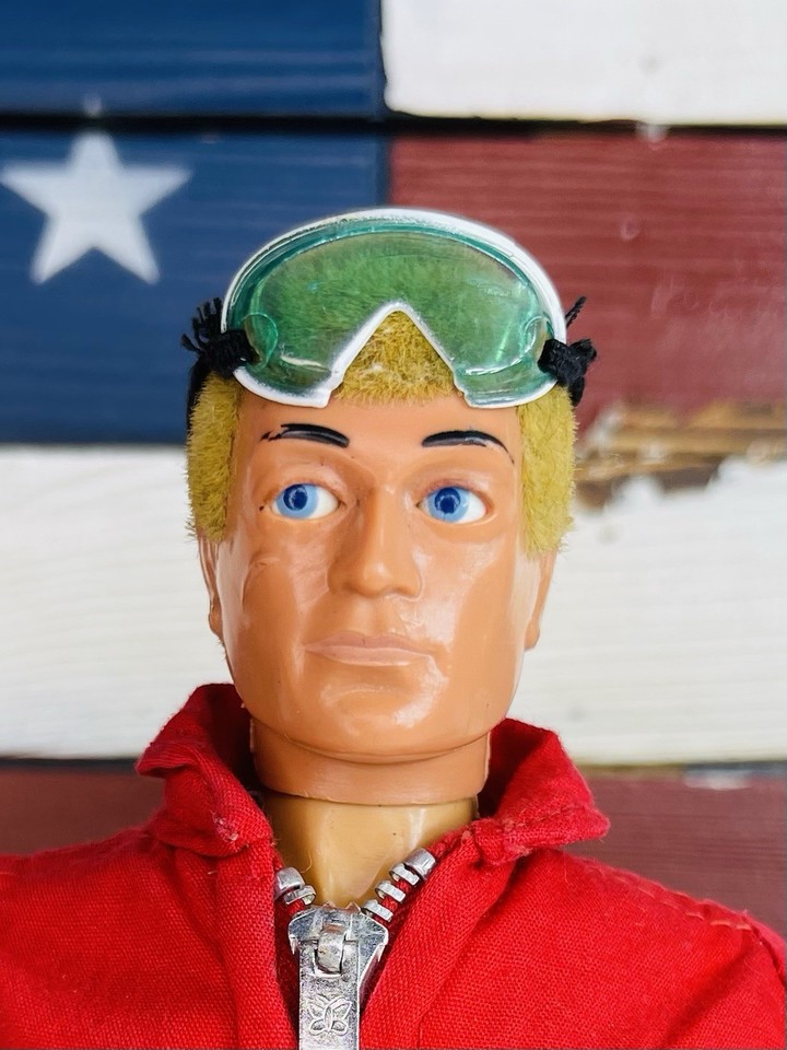 VINTAGE 1964 GI JOE/HASBRO/PALITOY*ACTION MAN RED DEVIL PARACHUTIST 1st ...