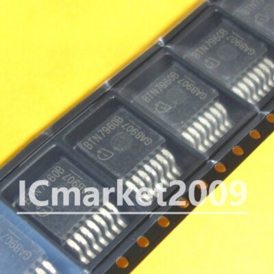 5 PCS BTS7960B TO-263 BTS7960 43A High Current PN Half Bridge ...