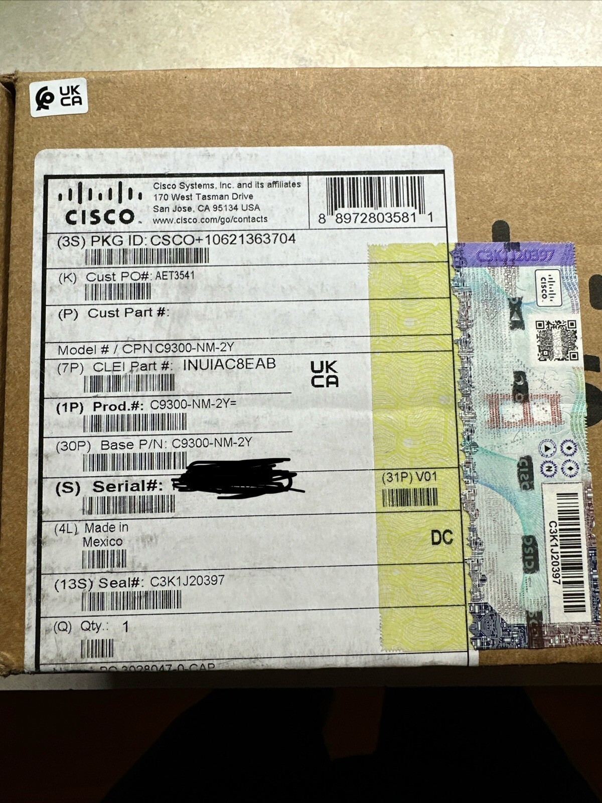 Cisco Catalyst 9300 2 X 25G Network Module - Silver (C9300NM2Y ...