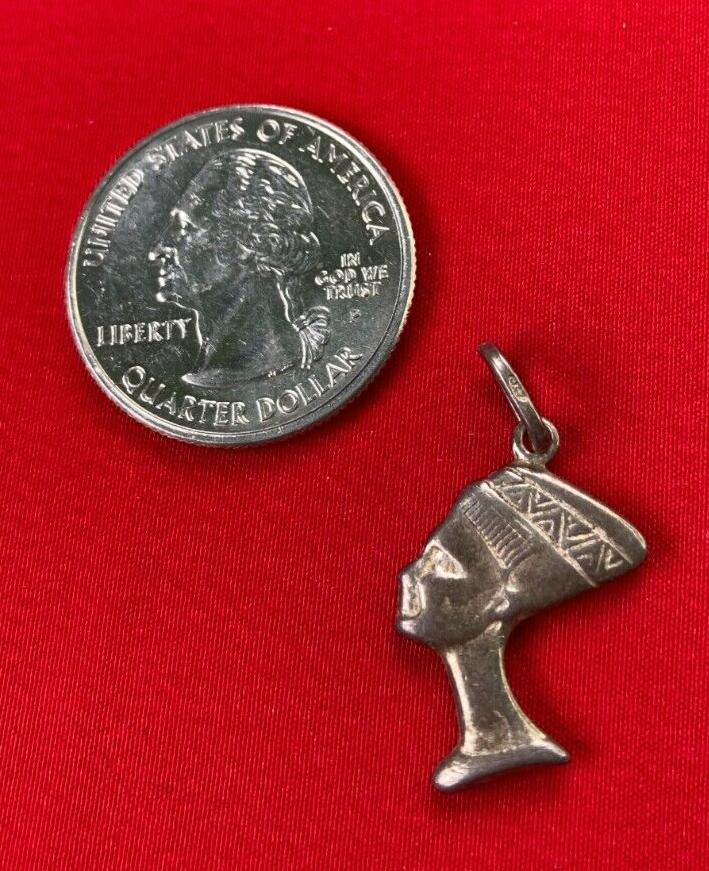 Cleopatra Egyptian Goddess Vintage Mini Dangle Charm | eBay