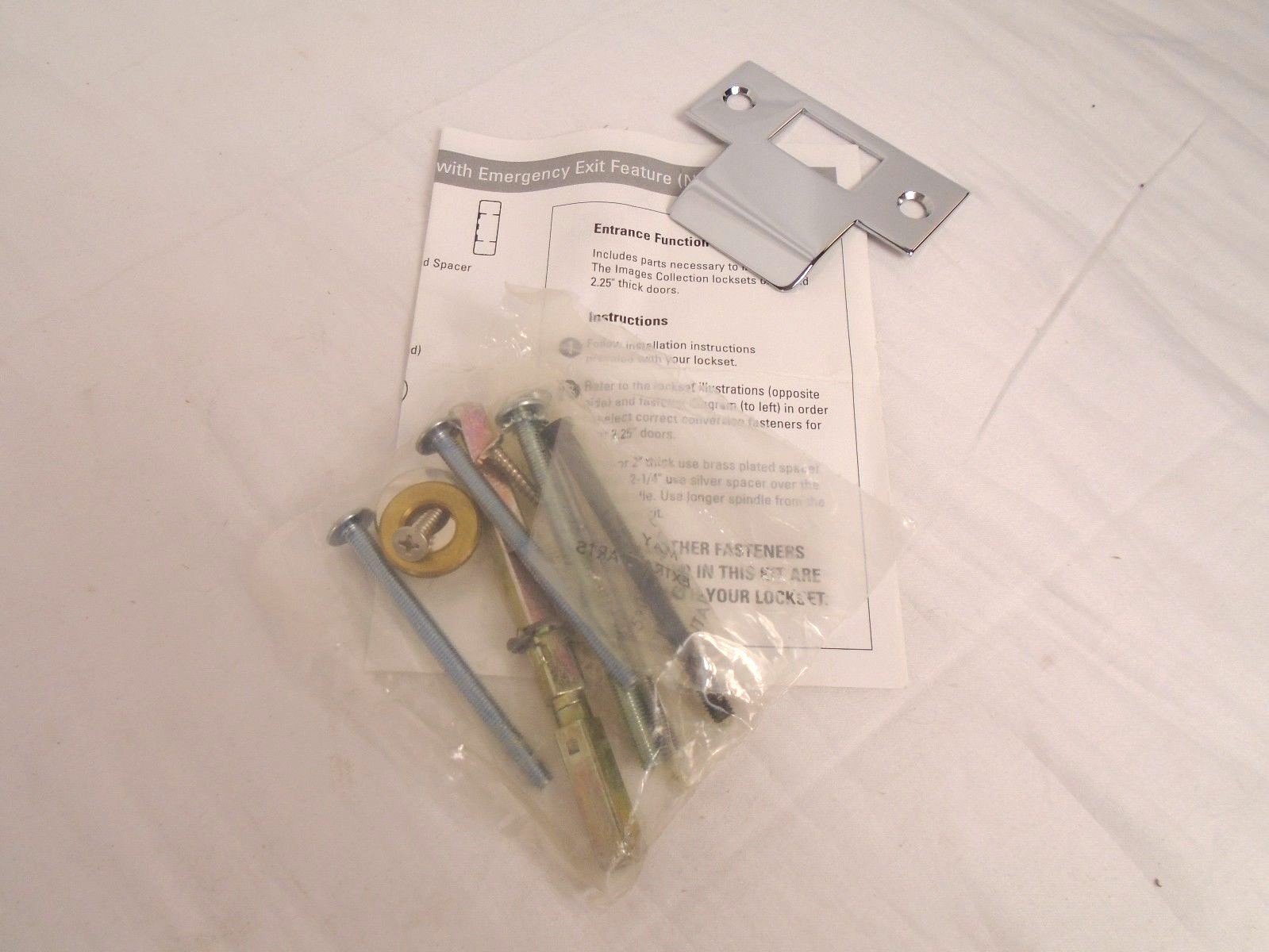 Baldwin Conversion Kit-Emergency Exit Polished Chrome 5398-260-C 691W ...