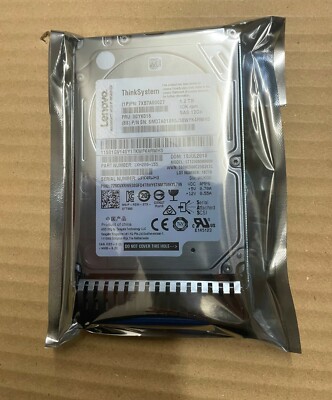 Lenovo 00YK016 ThinkSystem 1.2TB 10K SAS 12G 512N 2.5in HDD 7XB7A00027 ...