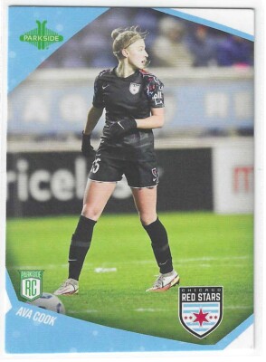 2022 PARKSIDE NWSL ROOKIE RC BASE #5 AVA COOK CHICAGO RED STARS | eBay