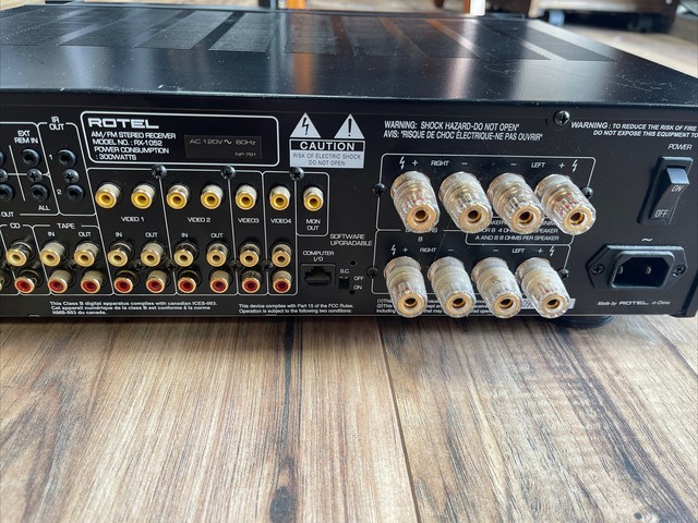 Rotel RX-1052 - AV receiver for sale online | eBay