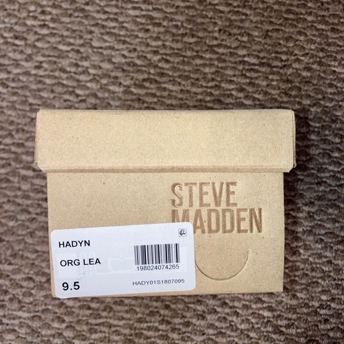 Steve Madden Hadyn Box Only Org Lea Size 9.5 Box Only | eBay