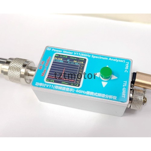 RF Power Meter V11 & 6GHz Spectrum Analyzer (Main Unit+Cable+SMA ...