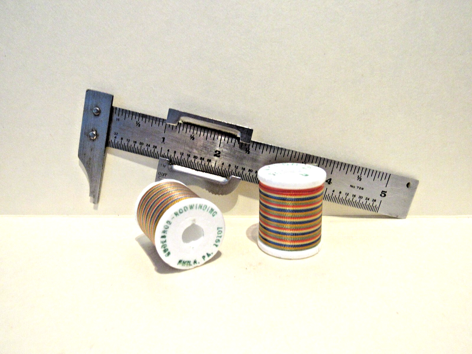 Rod Winding Thread - Gudebrods 50Yds - Sz "D" - Varigated Nylon ...