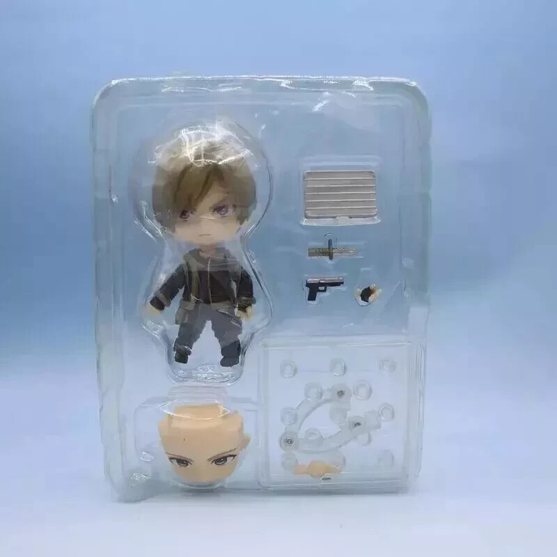Nendoroid 2337 Resident Evil 4 Remake Leon Kennedy Action GSC Toy Model ...