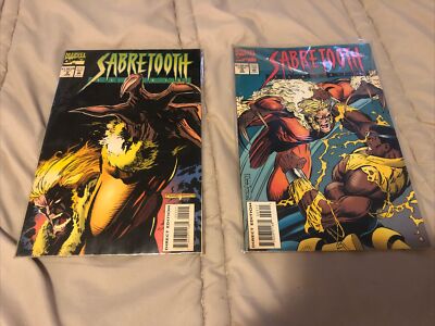 Sabretooth Classic Marvel Comics #2 and #3 | eBay