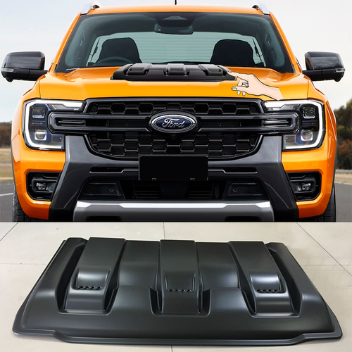Raptor Style Bonnet Scoop Hood Vent Cover for Ford Ranger Next Gen 2022 ...
