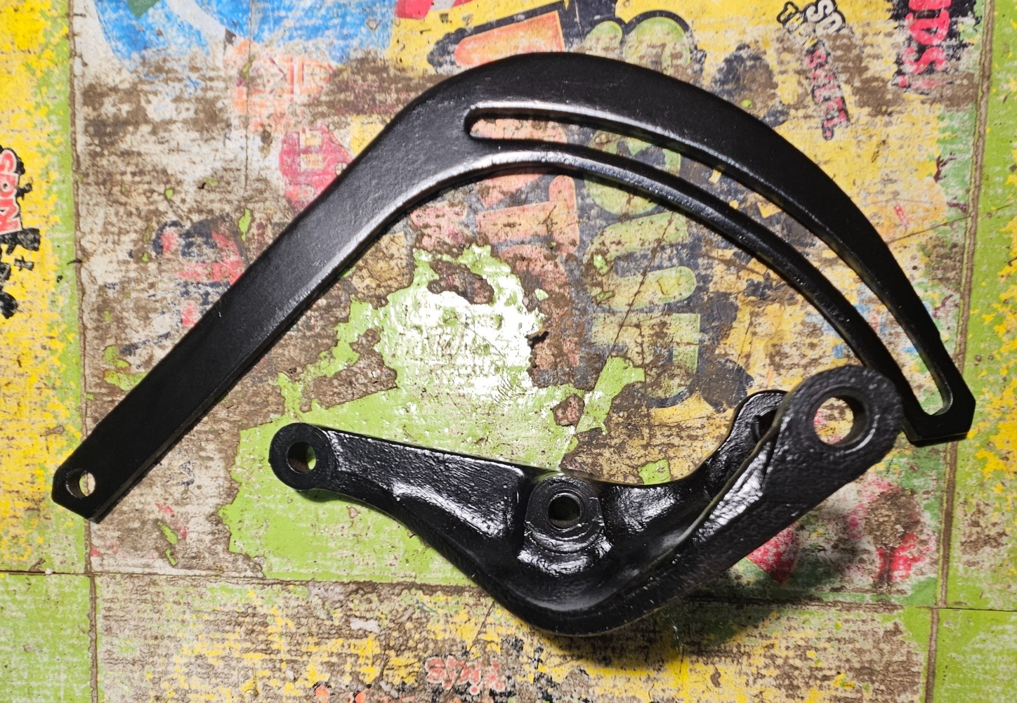 1969-72 CHEVY GMC TRUCK CORVETTE 350 SBC ALTERNATOR UPPER/LOWER BRACKET ...