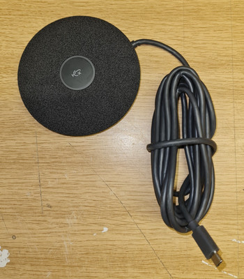 Logitech Rally Mic Pod | 3 metre cable | 4 Omni Mics | 889-000136 | eBay UK