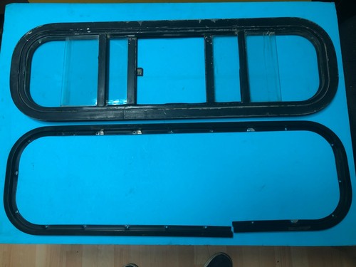 Jeep CJ Series CJ5 CJ7 Half Hardtop Window Frame with Sliding Glass NOS ...