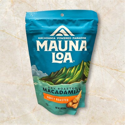 HAWAII MAUNA LOA Macadamias Nuts HONEY ROASTED 8 oz | eBay